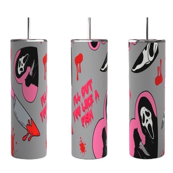 Dining | Scream Grey Gut You Like A Fish Tumbler | Poshmark